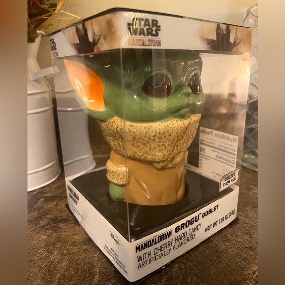 Disney | Kitchen | Nwt Baby Yoda Grogu Mandalorian Goblet Cup | Poshmark